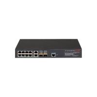 China 12-Port Gigabit PoE+ Switch With 240W Power Budget & SFP Uplinks H3C FS5100-12MS-PWR-EI for sale
