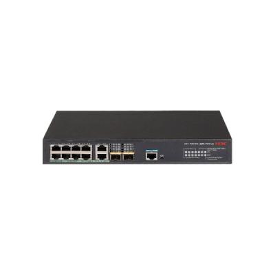 China 12-Port Gigabit PoE+ Switch With 240W Power Budget & SFP Uplinks H3C FS5100-12MS-PWR-EI for sale