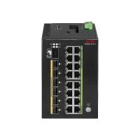 China Industrial-Grade Gigabit Ethernet Switch - 22-Port , Dual Power , Wide Temp For Harsh Environments for sale