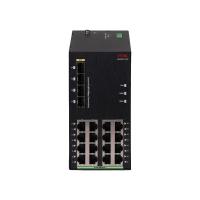 China Industrial-Grade PoE+ Switch With Wide-Temp & ERPS Ring , 20-Port Gigabit Ethernet Switch for sale