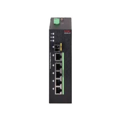 China Industrial-Grade PoE+ Switch With Gigabit Ports & ERPS Ring - H3C LS-IE4300U-6P-BS for sale