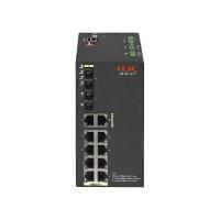 China H3C LS-IE4100-12TP-H1-SC Industrial Gigabit PoE+ Switch with Fiber Ports for sale