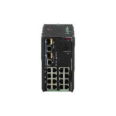 China 18-Port Industrial Gigabit Ethernet Switch with Dual Power for sale
