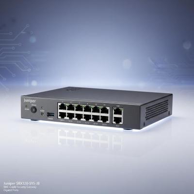 China Juniper SRX320-SYS-JB Firewall with SME-Grade Security Gigabit Ports and Semi-Portable Design for Network Protection for sale