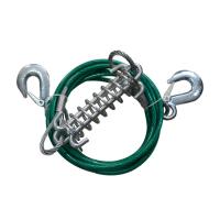 China High Strength Recovery Trailer Steel Car Towing Rope Strap With 2 Safety Hooks Towing for sale