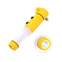 China Roadside Accident 4 In 1 Led Flashlight Emergency Mini Safety Hammer for Vehicles for sale