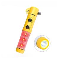 China Roadside Accident 4 In 1 Led Flashlight Emergency Mini Safety Hammer for Vehicles for sale