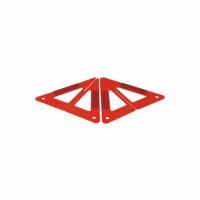 China Gpps Hips/Pmma Abs Roadway Sign Safety Kit Breakdown Red Traffic Warning Triangle for Emergency for sale