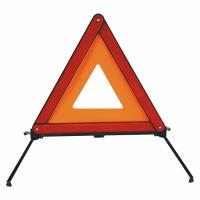 China PMMA+ABS High Visibility Red Portable Road Hazard Triangle for Trucks for sale