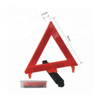 China Roadside Safety Reflective Warning Triangle with CE Certificate and Gpps Hips Material for sale