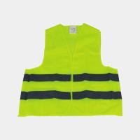 China High Visibility Safety Vest With 2 Reflective Strips Velcro Closure And Multiple Pockets for sale