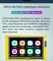 China 4.3 Inch RGB LCD TFT Module , Lightweight Smart Display Screen For Arduino LVGL for sale