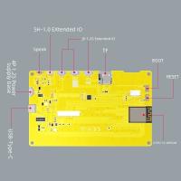 China IPS Display Type 5.0 Inch Smart Display Screen For ESP32-S3 HMI 8M PSRAM 16M Flash for sale
