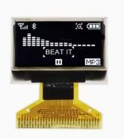 China 0.96 Inch OLED Display Module with128x64 Resolution 3-/4-Wire SPI/I2C Interface for sale