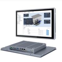 China Industrial Computer Monitor 10.1 Inch M Type Embedded Touch Monitor IP65 Fanless HMI Monitor for sale