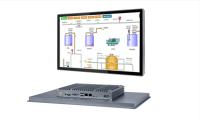 China 23.8 Inch IP65 Industrial Panel PC / Embedded Monitor IP65 Fanless HMI Monitor for sale