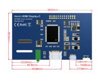 China 4 Inch Raspberry Pi Zero Touch Screen LCD Display 800*480 HDMI Port RTP Touch Panel for sale
