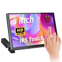 China IPS TFT Screen Raspberry Pi 5inch HDMI LCD Display 800x480 Capacitive Touch Screen for sale