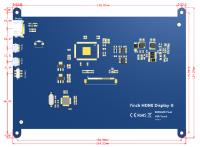 China 7 Inch IPS TFT Screen With 5 Point Touch / Raspberry Pi Compatibility for sale