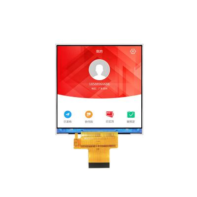 China 3.4 Inch Square LCD Display 480*480 Resolution Optional Touch Screen MIPI for sale