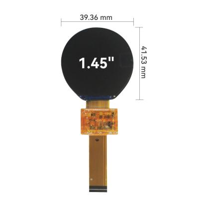 China 1.45 Inch Round LCD Screen 412×412 Resolution Incell Touch Screen 4 Line SPI MIPI QSPI for sale