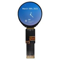 China 1.45 Inch Round LCD Screen 412×412 Resolution Incell Touch Screen 4 Line SPI MIPI QSPI for sale