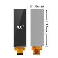 China 4.6 Inch Bar Type LCD Display 320×960 Resolution MIPI RGB SPI LCD Display for sale