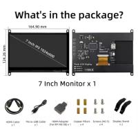 China 7 Inch 1024x600 Capacitive Touch Screen With 5 Point Capacitive Touch Screen for sale