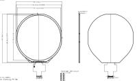 China 7 Inch Round LCD Display 720*720 Resolution Optional LVDS Touch Screen Display for sale