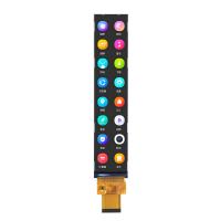 China 7 Inch Bar Type LCD Display 280*1424 Resolution MIPI RGB SPI Interface Display for sale