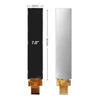 China 7 Inch Bar Type LCD Display 280*1424 Resolution MIPI RGB SPI Interface Display for sale