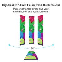 China 7 Inch Bar Type LCD Display 280*1424 Resolution MIPI RGB SPI Interface Display for sale