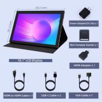 China Portable 10.1 Inch Capacitive Touch Screen 1280*800 IPS LCD Display Module for sale