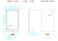 China 3.7 Inch E-paper Display 240*416 Resolution 24pin Low Power Consumption E-Ink for sale