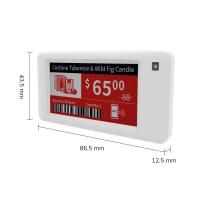 China 2.66 Inch E-paper Display 152*296 Resolution 24pin Low Power Consumption E-Ink for sale