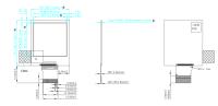 China 1.54 Inch E-paper Display 200×200 Resolution 24pin Ultra-Low Power 4-Color E-Ink Screen for sale