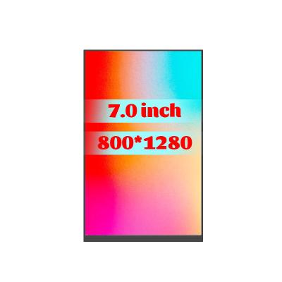 China 7.0 Inch Rectangular IPS LCD Display 800*1280 MIPI Interface IPS Touch Screen for sale