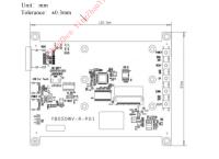 China 7 Inch LVDS LCD Driver Board With 5V Input / HDMI Signal Access / Audio Output for sale