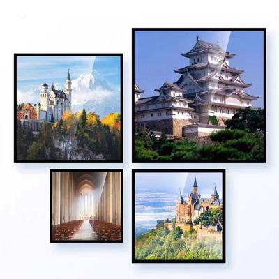 China 22 Inch Advertising Monitor Digital Poster Display with 1920*1920 HD Resolution 500 cd/m² Brightness and IPS Viewing Angle for sale