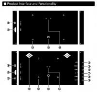 China IPS Portable Monitor 7 Inch 1024*600 Resolution HDMI And Raspberry Pi Compatibility for sale