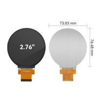 China 2.8 Inch Circular TFT LCD Touch Screen 480x480 Resolution 3SPI+18RGB Interface Display for sale