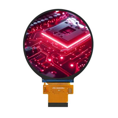China 2.8 Inch Circular TFT LCD Touch Screen 480x480 Resolution 3SPI+18RGB Interface Display for sale