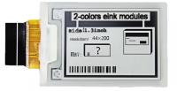 China 1.3 Inch Electronic Paper Screen 128×256 Resolution 18pin Ultra Low Power E Ink Display for sale
