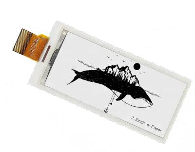 China 2.9 Inch E Ink Display 128×296 Resolution 24 Pin Ultra Low Power 2 Color E Ink Screen for sale