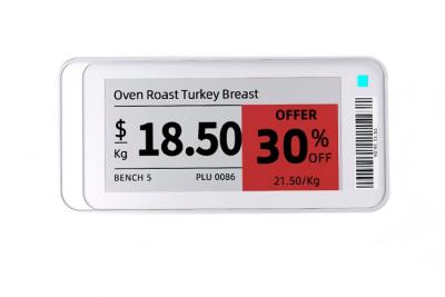 China 2.13 Inch E-paper Display 122×250 Resolution 24pin 3-Color (B/W/R) E-Ink Screen for sale