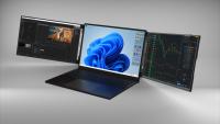 China 14 Inch Dual Screen Portable Monitor With 1920x1200 Resolution / 60Hz Refresh Rate for sale