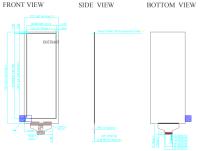 China 5.79 Inch E Ink E Paper Display 272×792 Resolution Black White Red E Ink Screen for sale