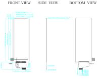 China 5.79 Inch E-paper Display 272×792 Resolution Black/White/Red/Yellow 4-Color E-Ink Screen for sale