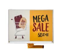 China 9.7 Inch E Ink Display 960×672 Resolution Black White Red Color E Ink Screen for sale