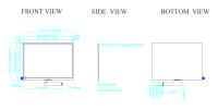 China 9.7 Inch E Ink Display 960×672 Resolution Black White Red Color E Ink Screen for sale